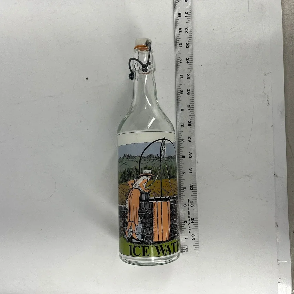 The Unbranded Brand | Dining | Vintage Ice Water Glass Bottle Swing Top ...